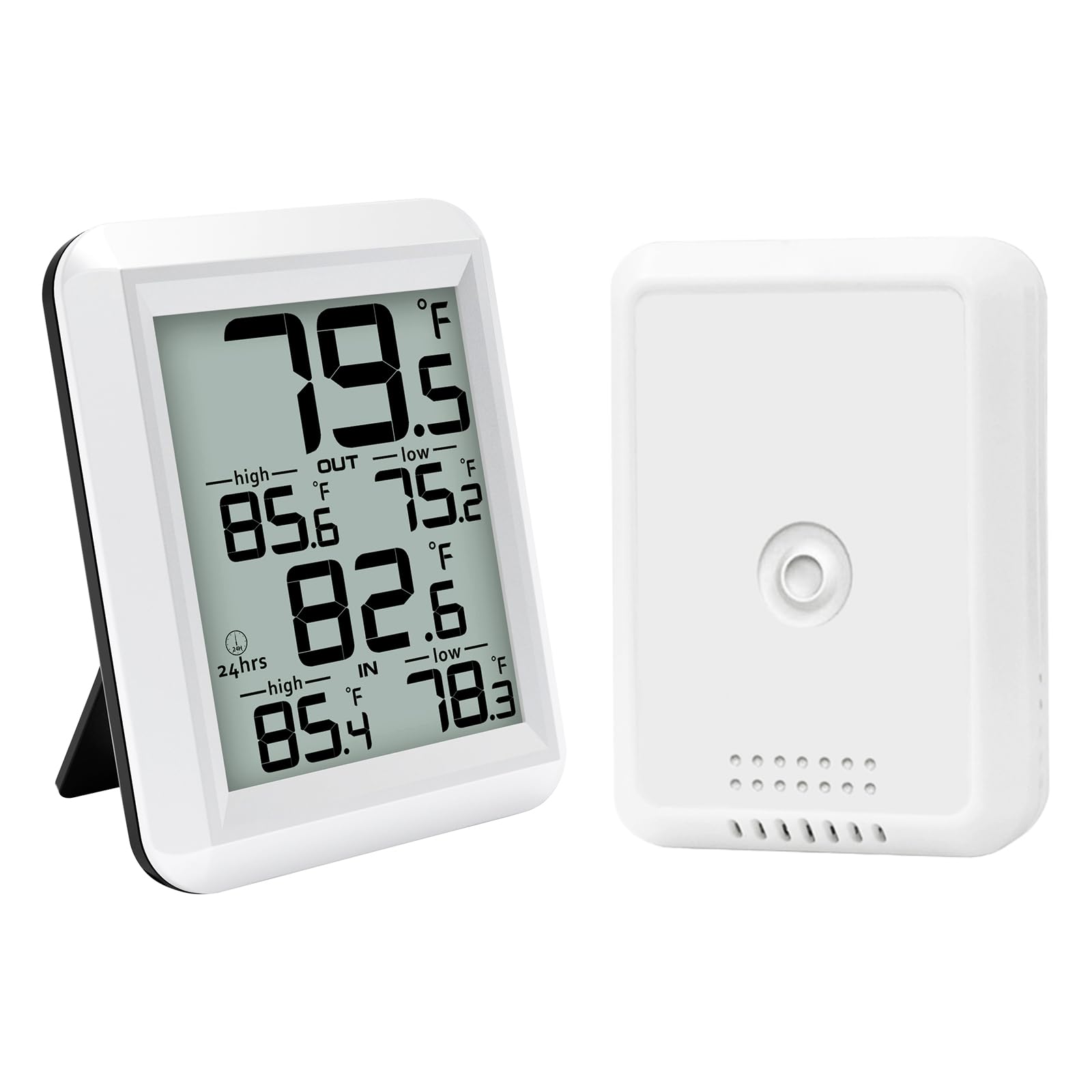 Amazon.com: AIRAIN TECH Indoor Outdoor Thermometer Wireless Weather ...