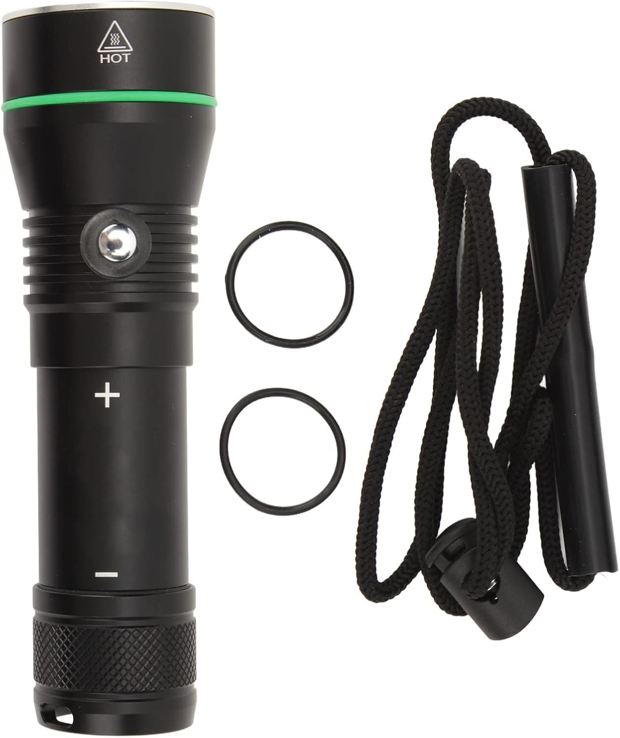 Amazon.com: PAOORTS Diving Flashlight, High Bright 110 Meter Underwater ...