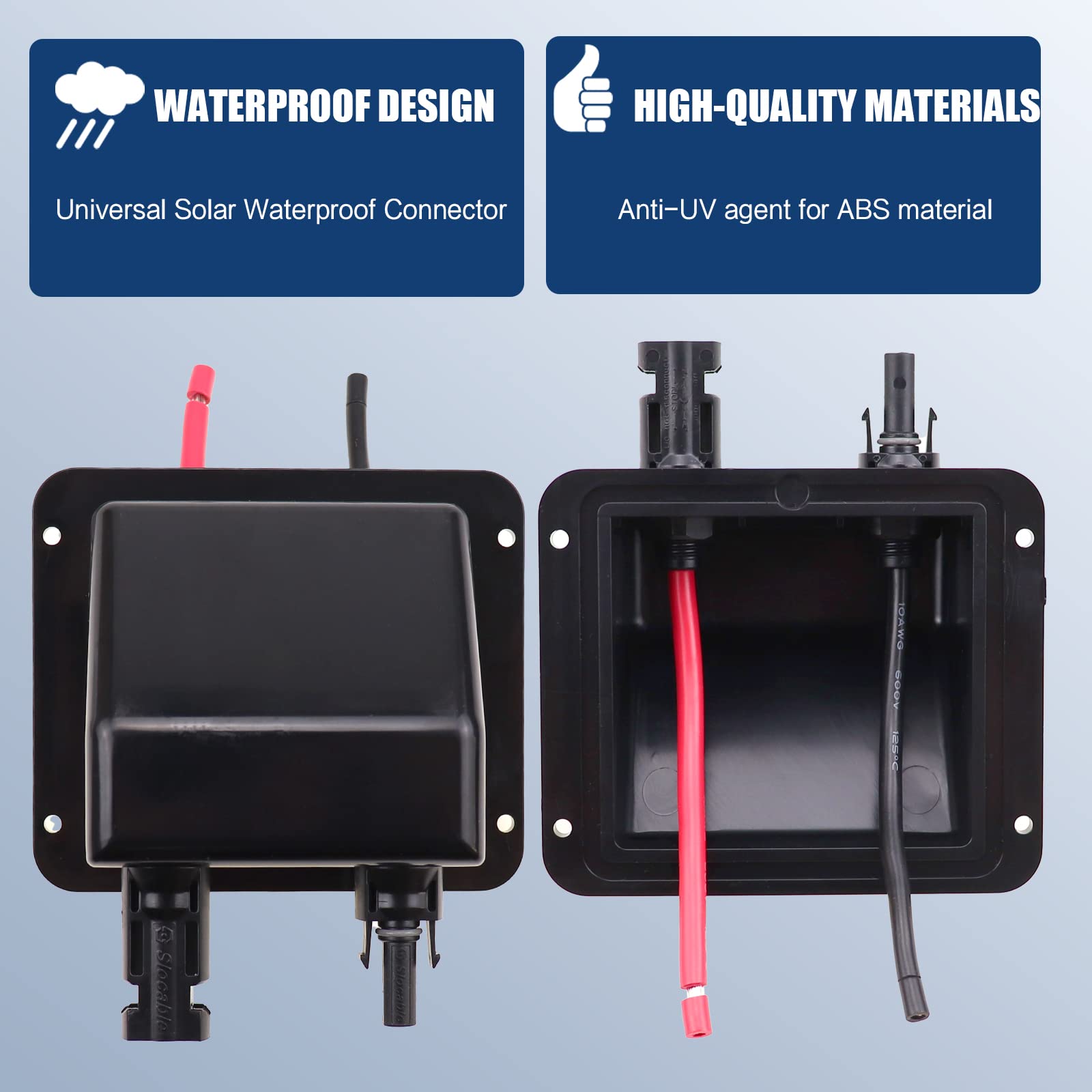 Snapklik.com : ZOOKOTO 10Ft 10 AWG Soft Copper Cable ABS UV Resistance ...