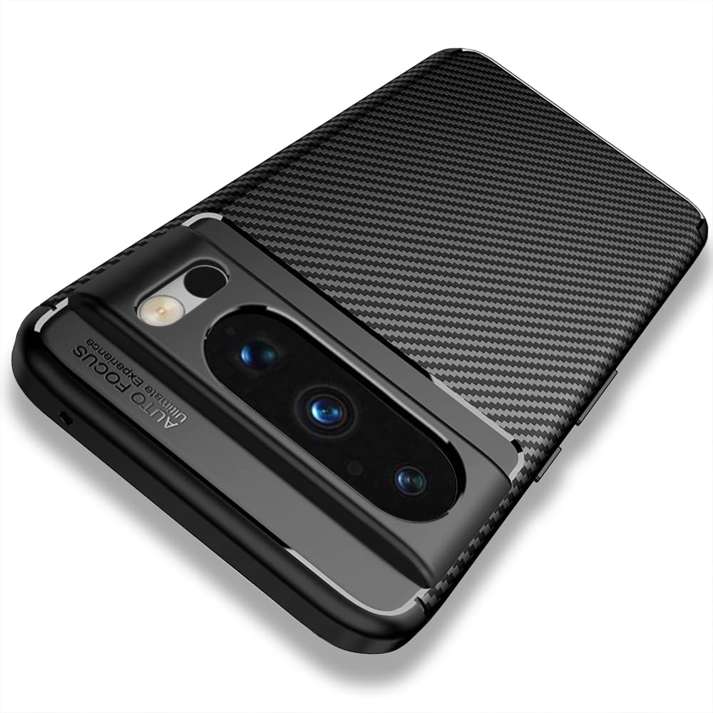 TheGiftKart Rugged Carbon Fibre Armor Back Cover Case for Google Pixel ...