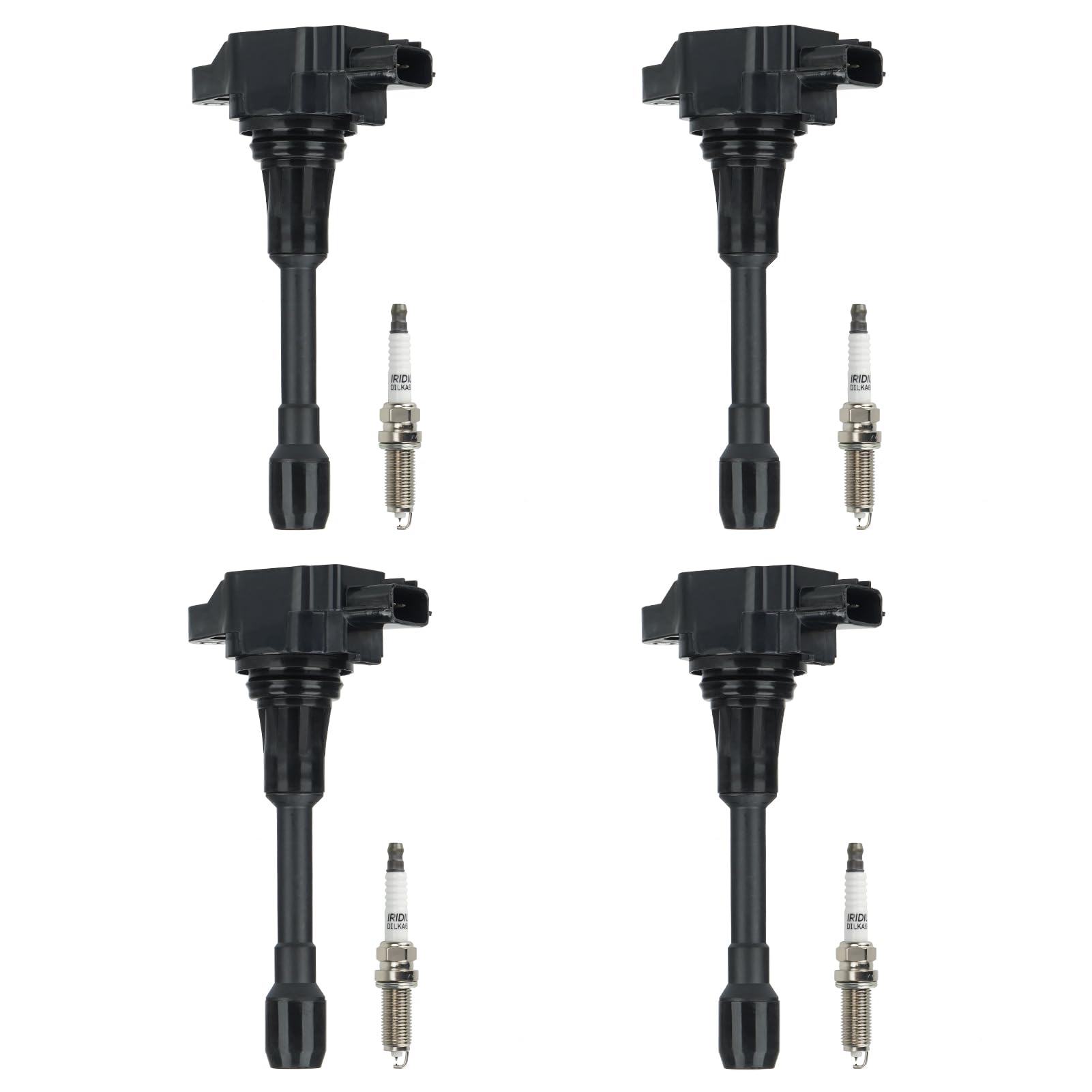 Amazon.com: Ignition Coil Pack + Iridium Spark Plugs for 2007-2016 ...