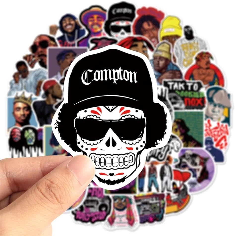 FRANKdesigns 50-Piece: Hip-Hop Sticker Pack Tested for Dope Vibes vs ...