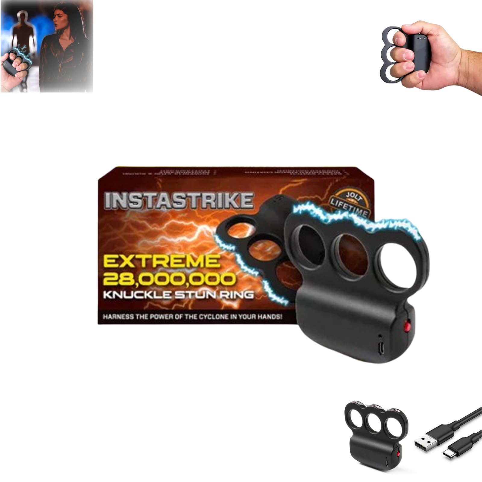 Instastrike Knuckle Stun Ring Instastrike Xtreme 28 000 000 Knuckle ...