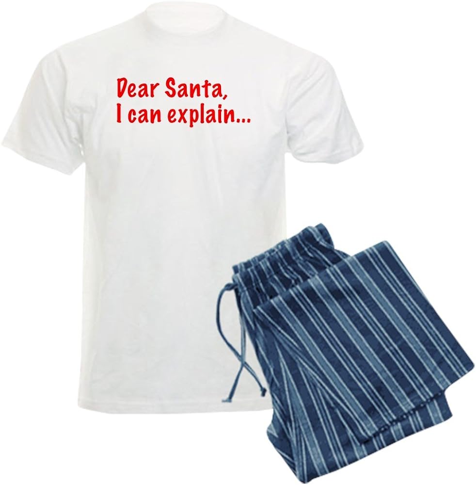 Amazon CafePress Dear Santa I Can Explain Pajamas Pajama Set amazon-cafepress-dear-santa-i-can-explain-pajamas-pajama-set