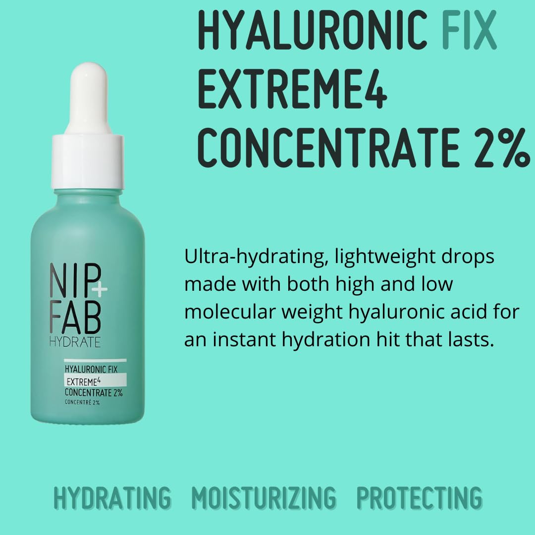 Nip+Fab Gift Set, Super Skin Booster Set, 5 Skin-Boosting Concentrates ...