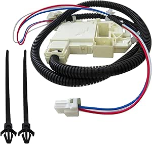 Amazon.com: Premium WH08X32657 WH08X31222 Washer Lid Lock and Harness ...