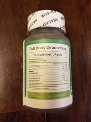 Amazon.com : Body Deodorizing Supplement, Natural Internal Odor Control ...