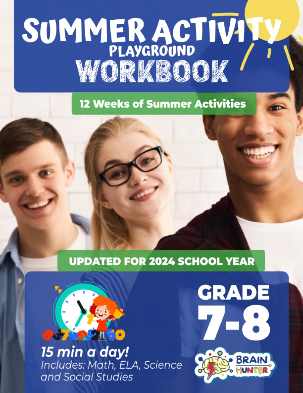 Summer Activity Playground Grade 7-8: 12 Weeks of Summer Activities ...