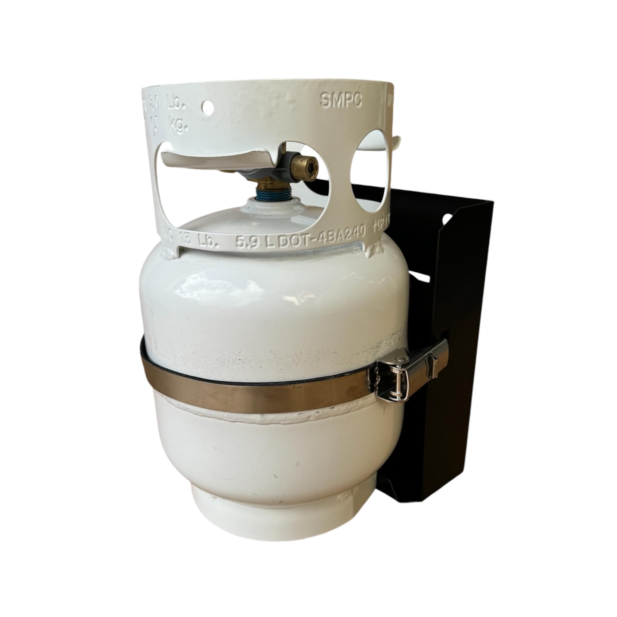 Amazon.com: 5LB Propane Tank Mounting Bracket for Off-Road RV, Trailer ...