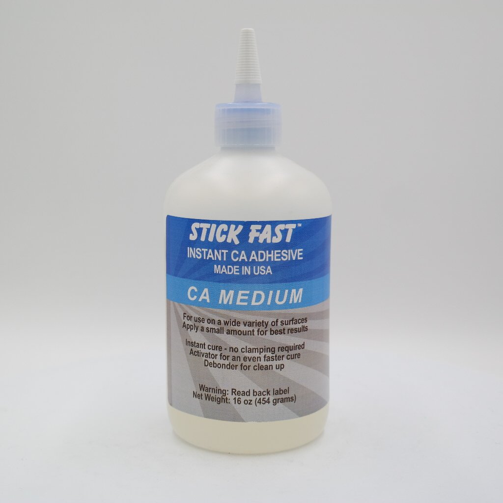 Stick Fast CA Quick Set Adhesive Medium 16 oz: Amazon.com: Industrial ...