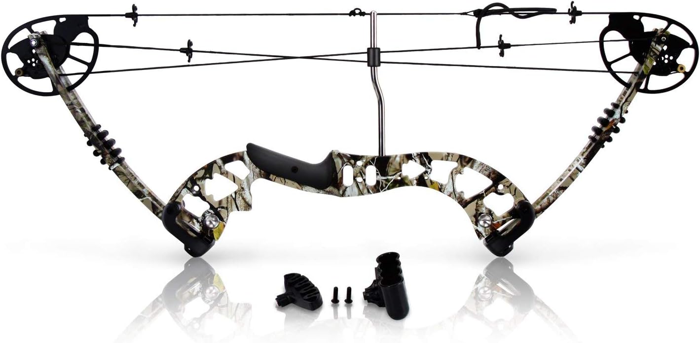 Amazon.com: SereneLife Composite Style Camouflage Compound Bow-320 FPS ...