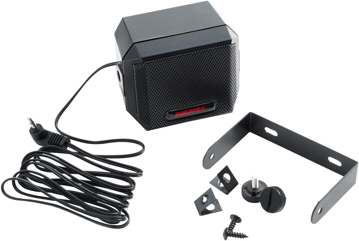 Amazon.com: Astatic 302-VS4 External 5 Watt CB Speaker with 8 Ohms ...