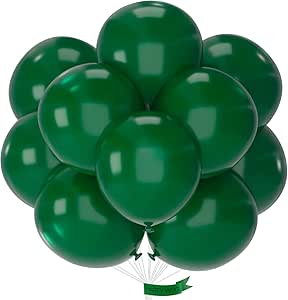 Amazon.com: PartyWoo Hunter Green Balloons, 20 pcs 18 Inch Dark Green Balloons, Green Balloons ...