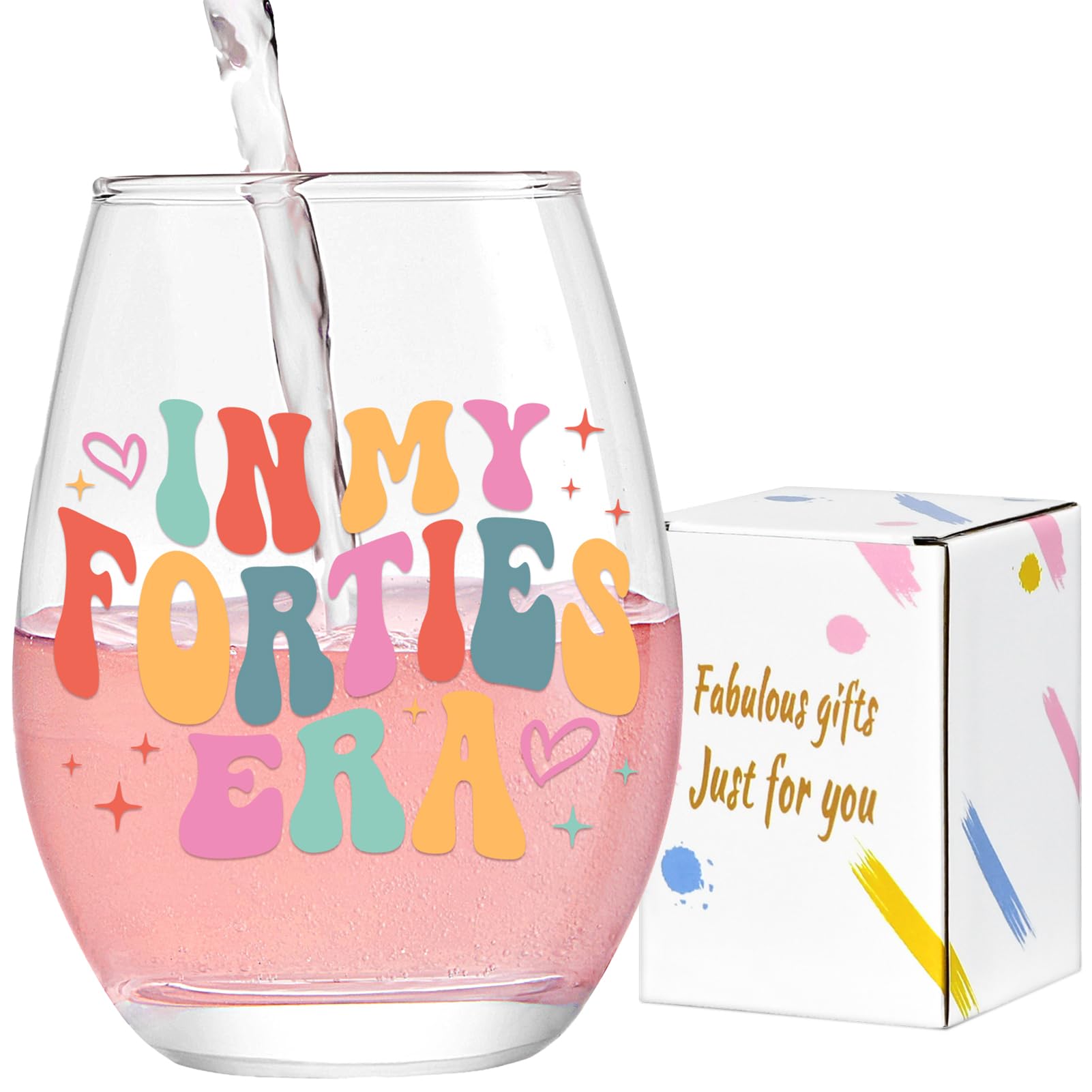 Amazon.com: Lamyba 40th Birthday Gifts Women, Unique 40th Birthday ...