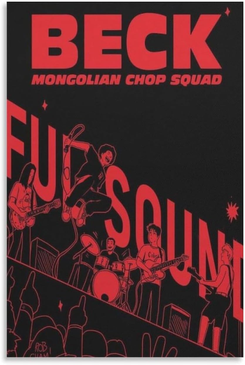 Amazon.com: jkahh BECK Mongolian Chop Squad Tv Anime Posters Canvas ...