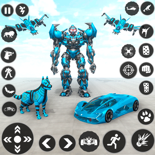 Flying Robot Car Transformation : Dog Robot Game - App on Amazon Appstore