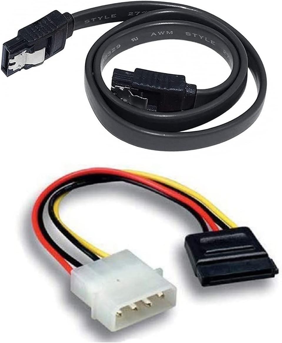 LipiWorld Combo Sata Iii (Sata 3) Data Cable With Locking Latch + 1 ...