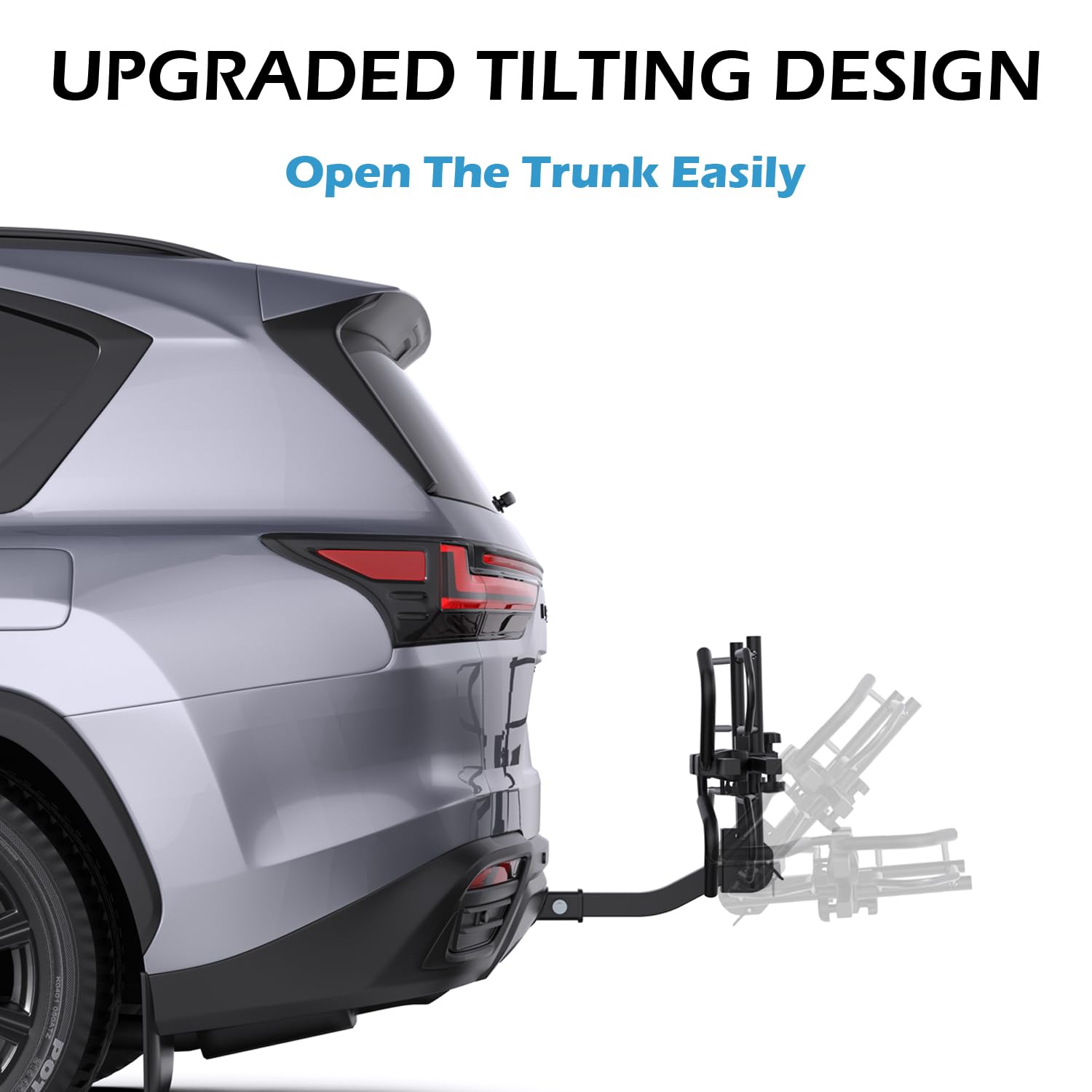 Snapklik.com : Bike Racks For Ebikes,Fat Tire Bike Rack For Tow Hitch 2 ...