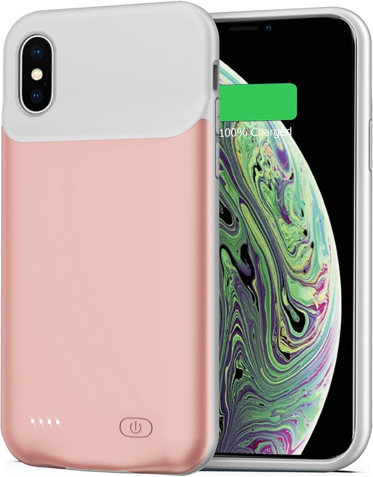 Amazon.com: QTshine Battery Case for iPhone X/XS/10, Newest [6500mAh ...