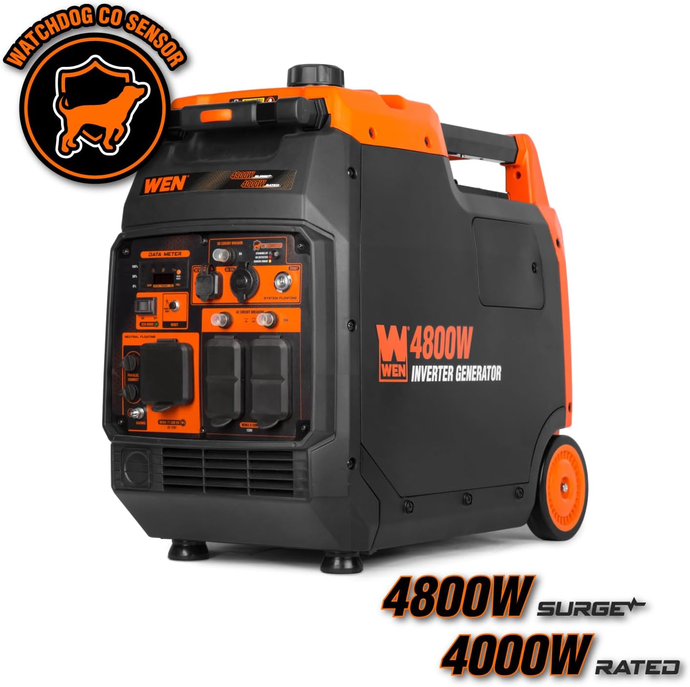 WEN 4800-Watt Portable Inverter Generator (Model 56480iX) Instruction ...