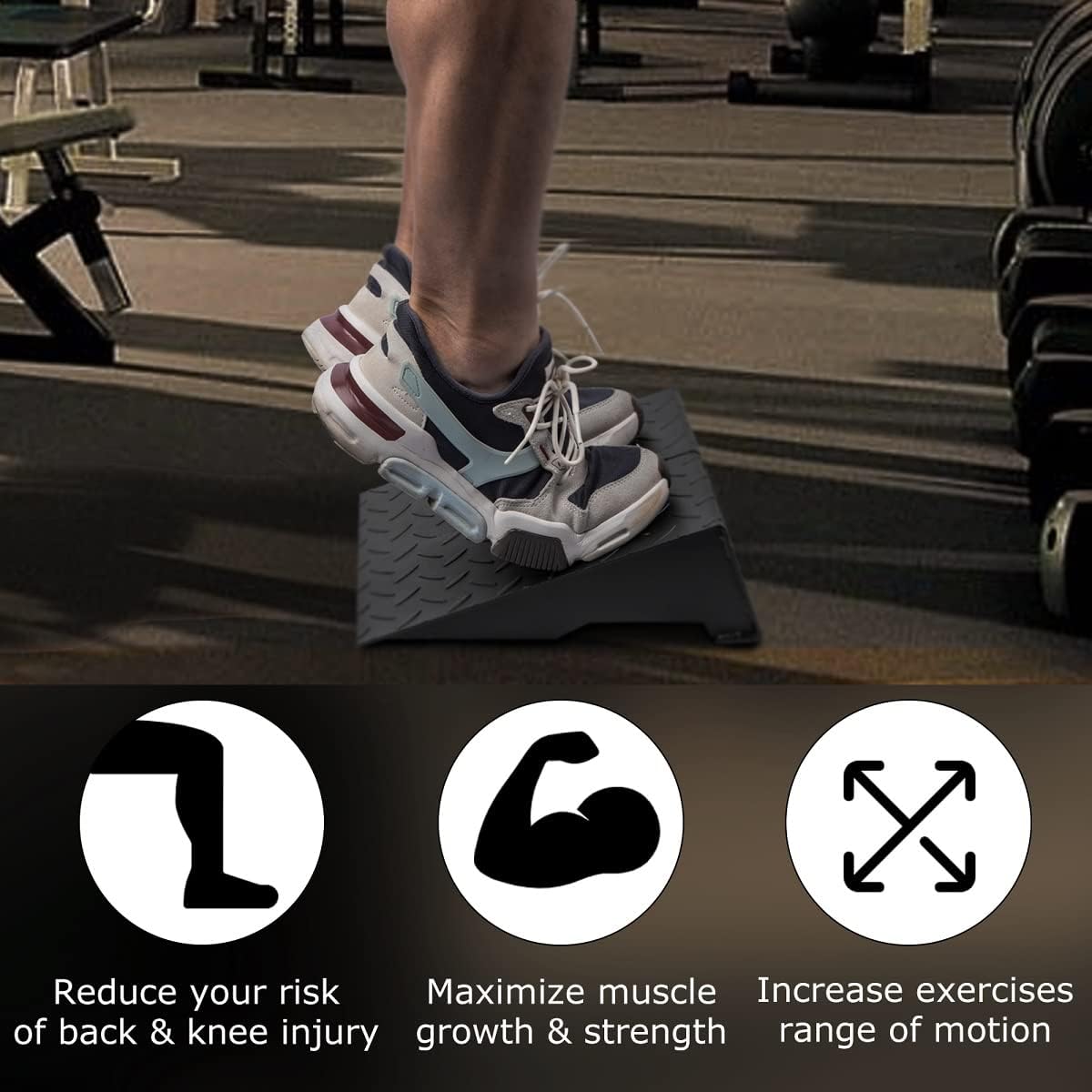 Buy Usmack Squat Wedge, Squat Ramp, Slant Board for Squats, Heavy-Duty ...