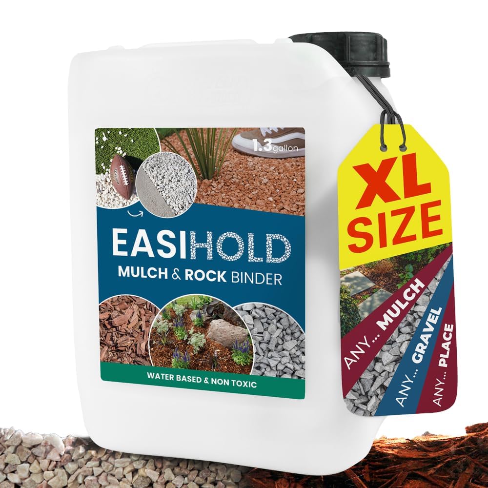 Vuba EASIHOLD ROCKS - 5L XL Gravel Binder for Bonding Stones, Bark and ...