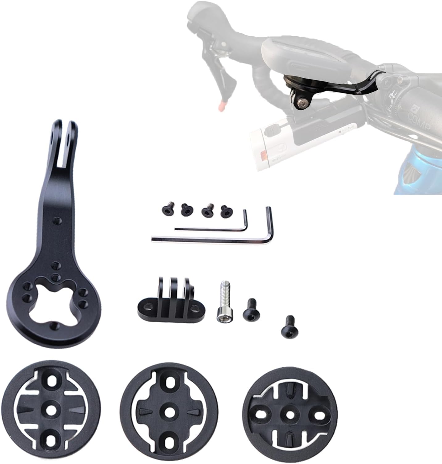 Amazon.com: SUKOUSRAM Bike GPS Computer Mount Compatible with Garmi n ...