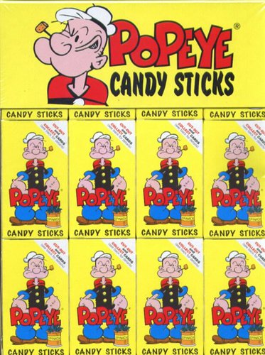 Amazon.com: World Confections Candy Sticks, Popeye, 3000-Count ...