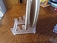 Amazon.com: Wenqik 4 Pack Acrylic Plate Stands for Display Clear ...