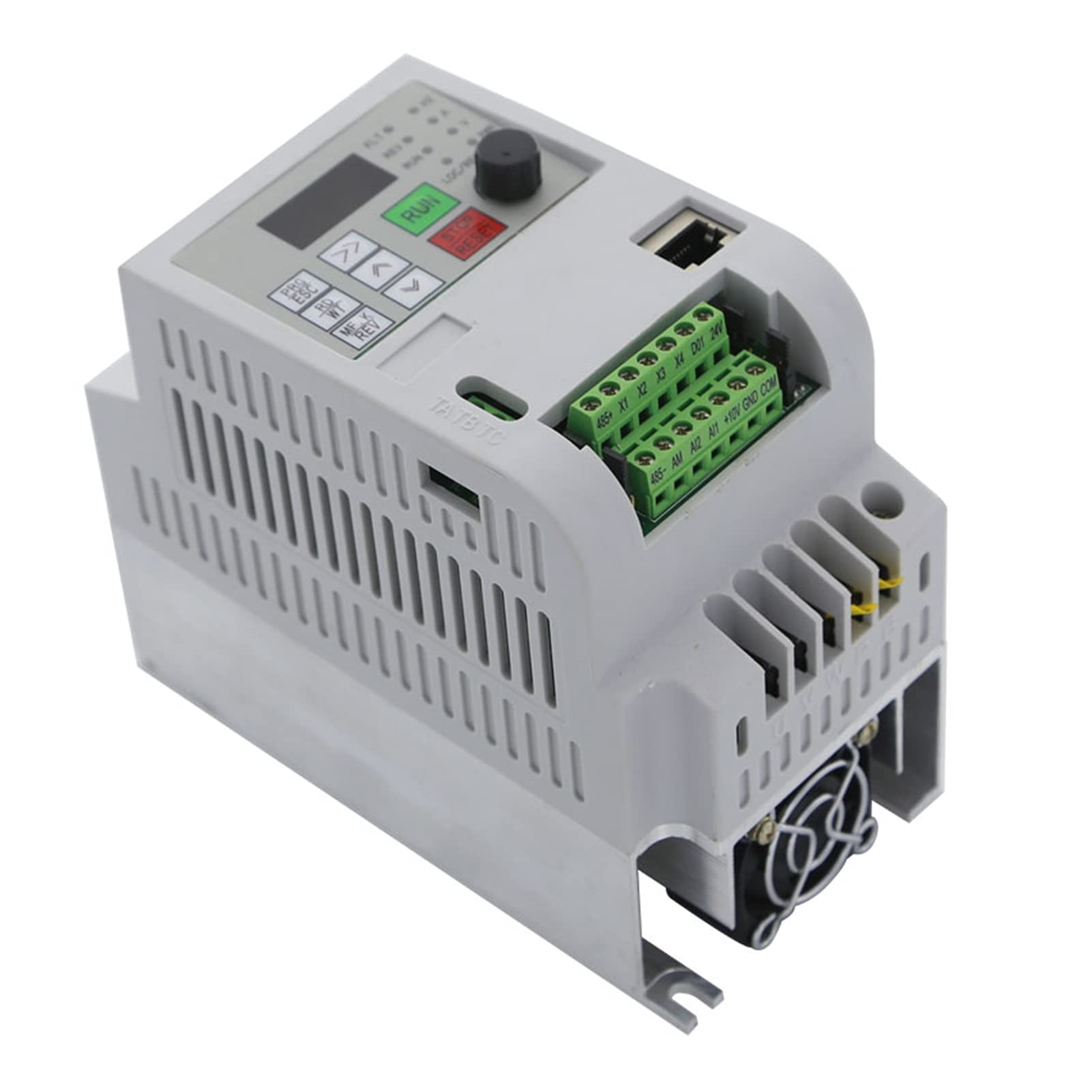 Buy VFD Mini Frequency Converter 0.75kw 1.5kw 2.2kw 4kw 3 Phase Input ...