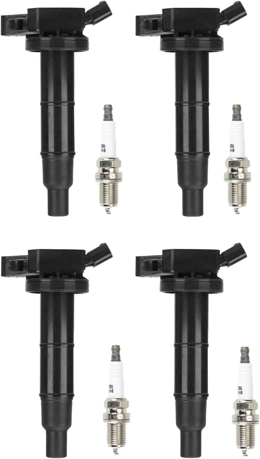 Amazon.com: AULINK 4PCS UF333 Ignition Coil Pack 2.4L L4 For Toyota ...
