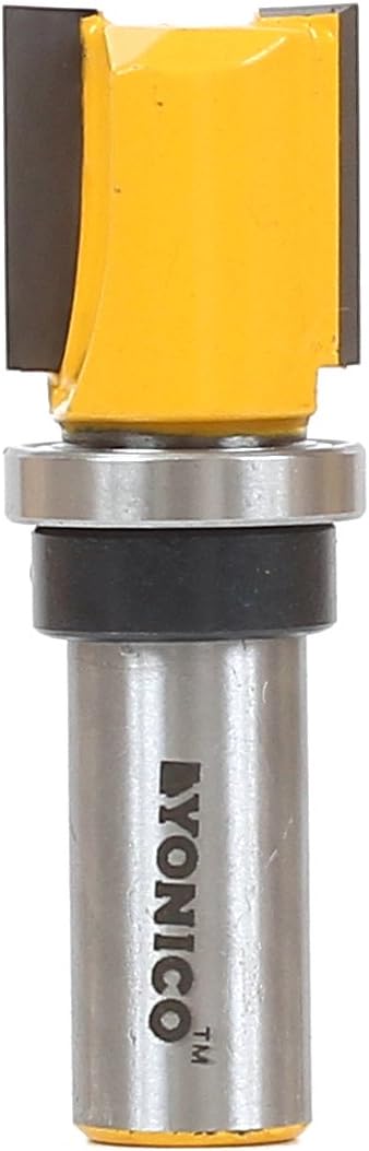 Yonico Router Bits Pattern Bit Flush Trim 3/4-Inch Diameter 1/2-Inch ...