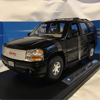 Amazon.co.jp: RARE WELLY 1/18 GMC 2001 YUKON DENALI BLACK AMERICAN MINI ...