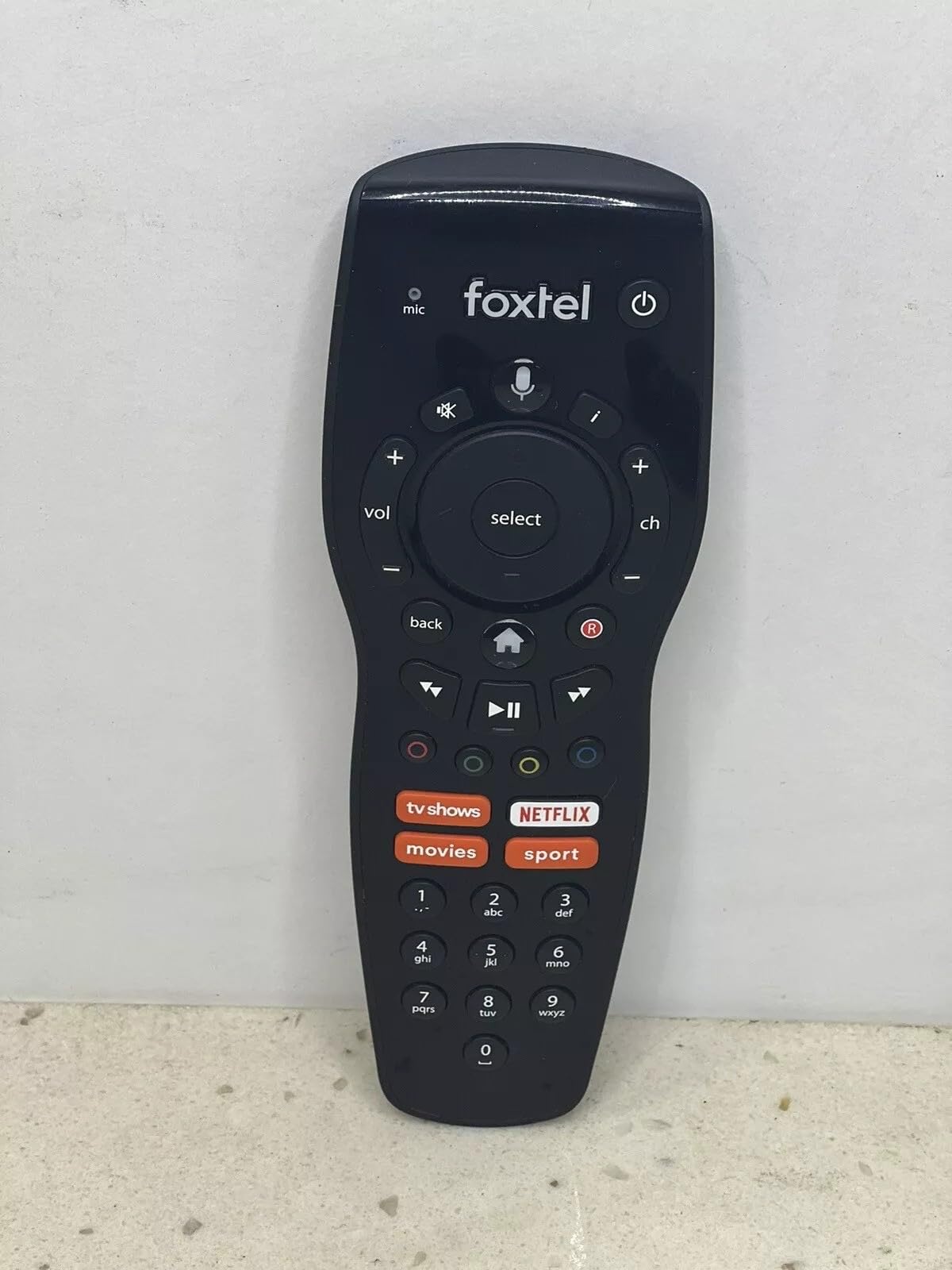 Genuine Original Foxtel IQ5 / IQ4 / IQ3 Voice Bluetooth Remote Control ...