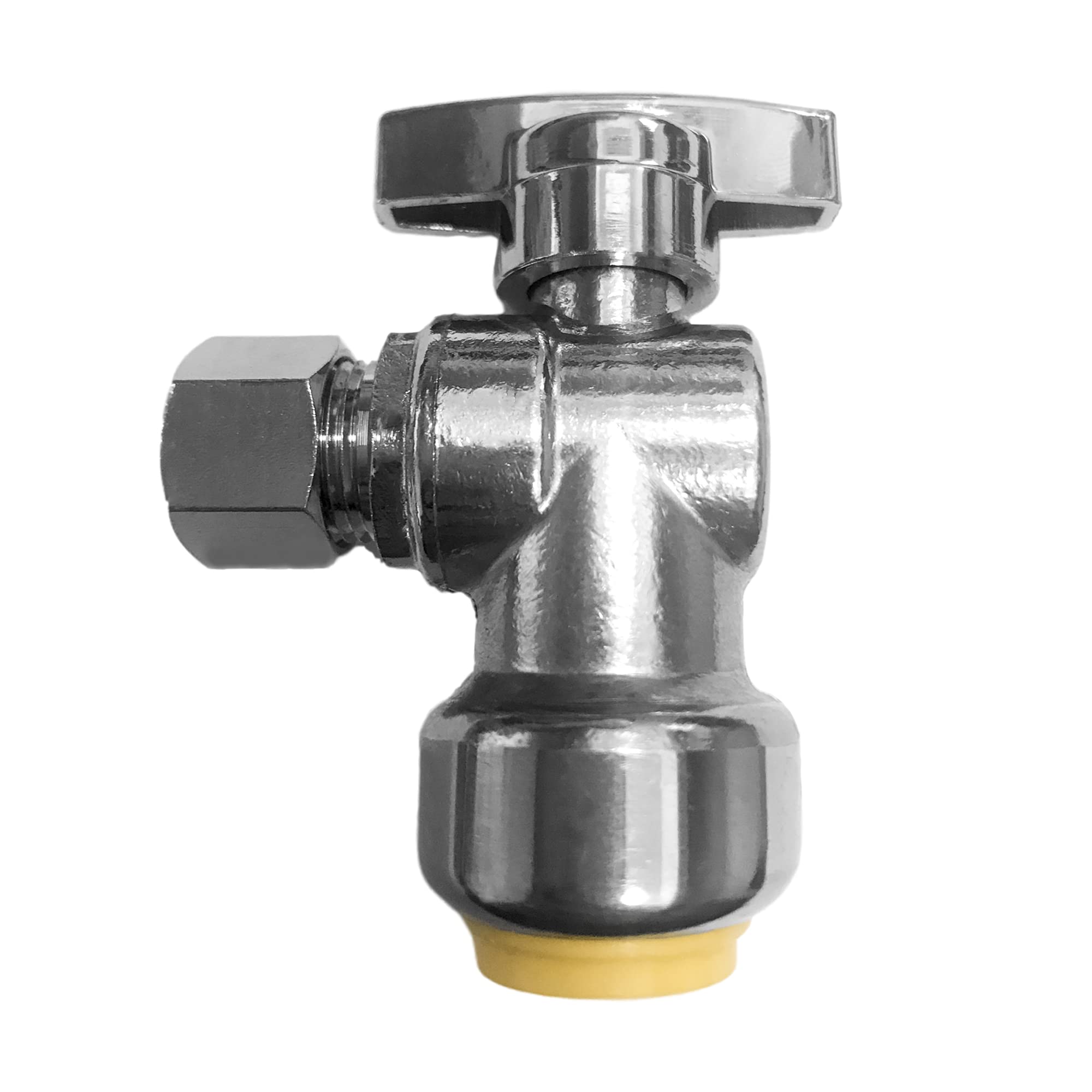 Amazon.com: 5/8" Quick connect x 3/8" Comp Water Supply Valve - 1/4 ...
