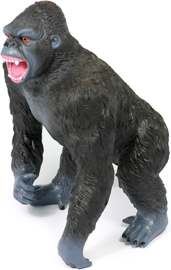 Talking Turtle Jumbo Gorilla Animal Figure - Realistic Wild Animal Toy ...