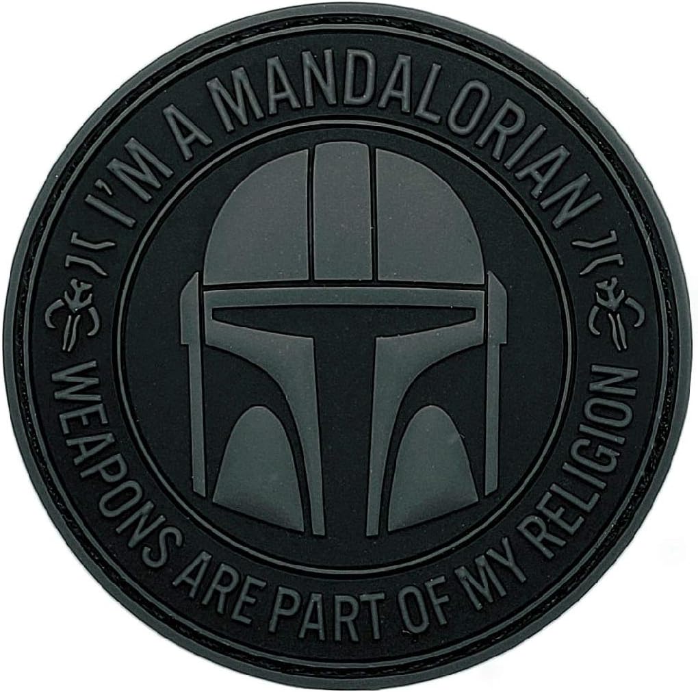 Amazon.com: Miltacusa MD Mando Inspired Shield Patch [Hook Fastener ...