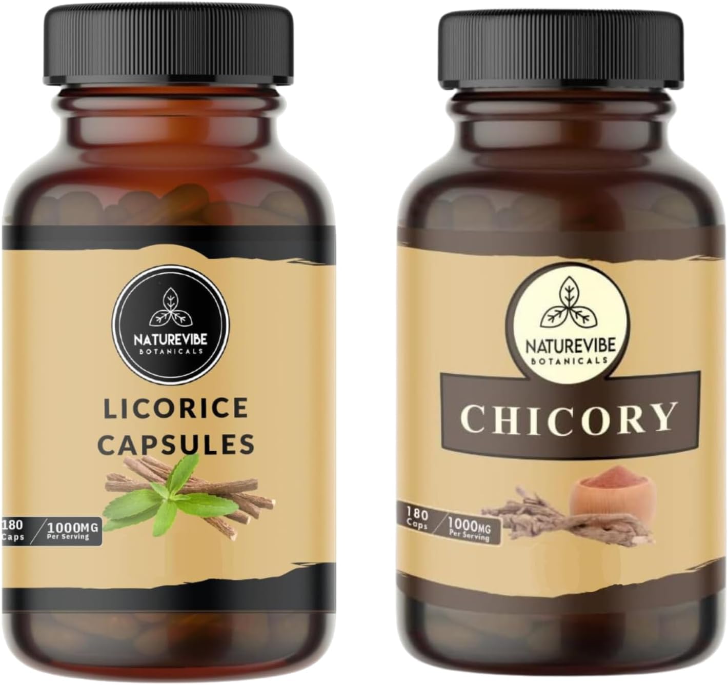 Amazon.com: Naturevibe Botanicals Licorice Capsules and Chicory ...