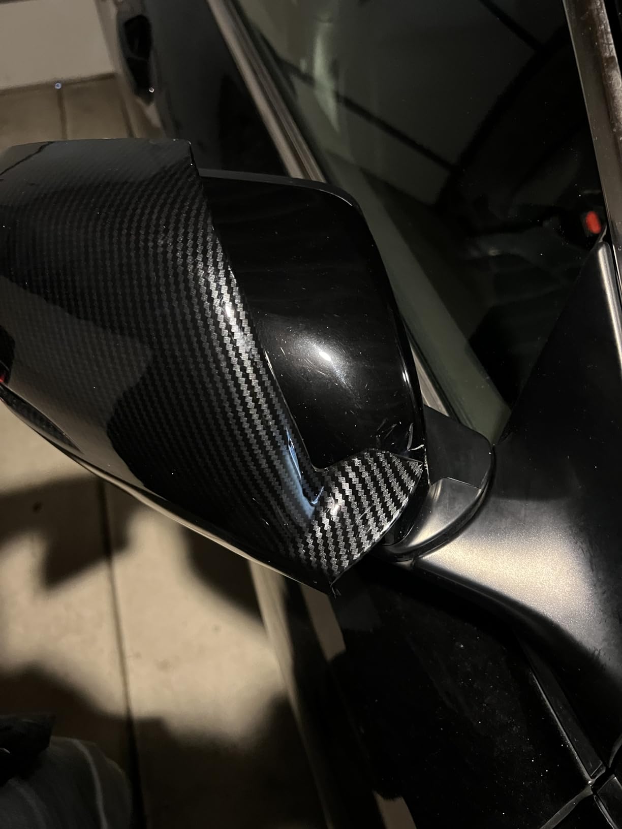 Amazon.com: KACEPAR 1 Pair ABS Wing Mirror Housing Covers, Left Right ...