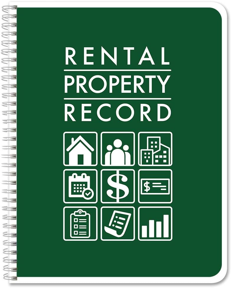 Amazon.com : BookFactory Rental Property Record Book/Landlord Renter ...