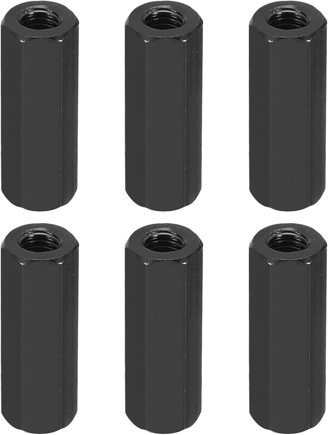 Amazon.com: PATIKIL M3 Hex Nuts, 6pcs M3 Threaded Spacers Aluminum 20mm ...