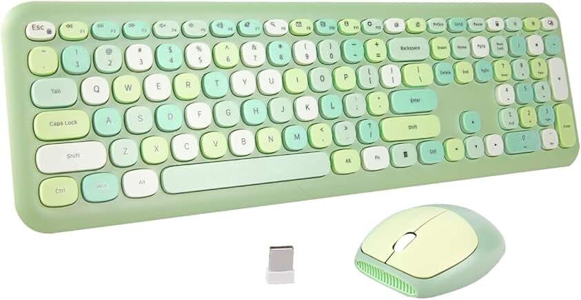 Amazon.co.uk: keyboard green