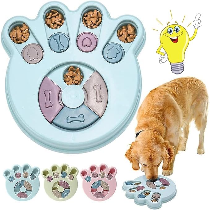 KsPups Dog Puzzle Feeder Treat Toys, Interactive Stimulation Dog Toys ...