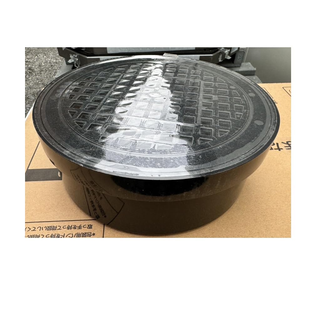 Amazon | 前澤化成工業 蓋 雨水マス格子蓋 UMCK UMCK-AI 200 黒 | マンホール