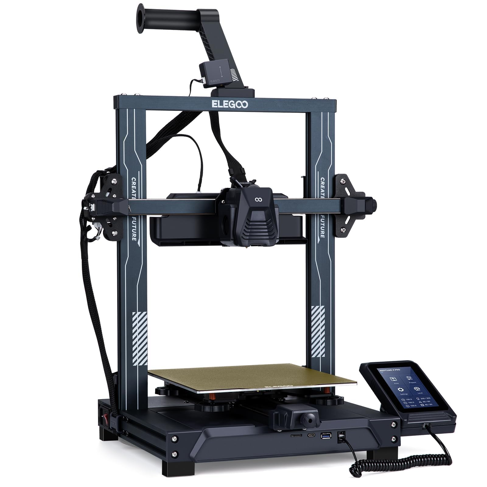 Buy ELEGOO Neptune 4 Pro FDM 3D Printer with Up to 500mm/s Printing ...