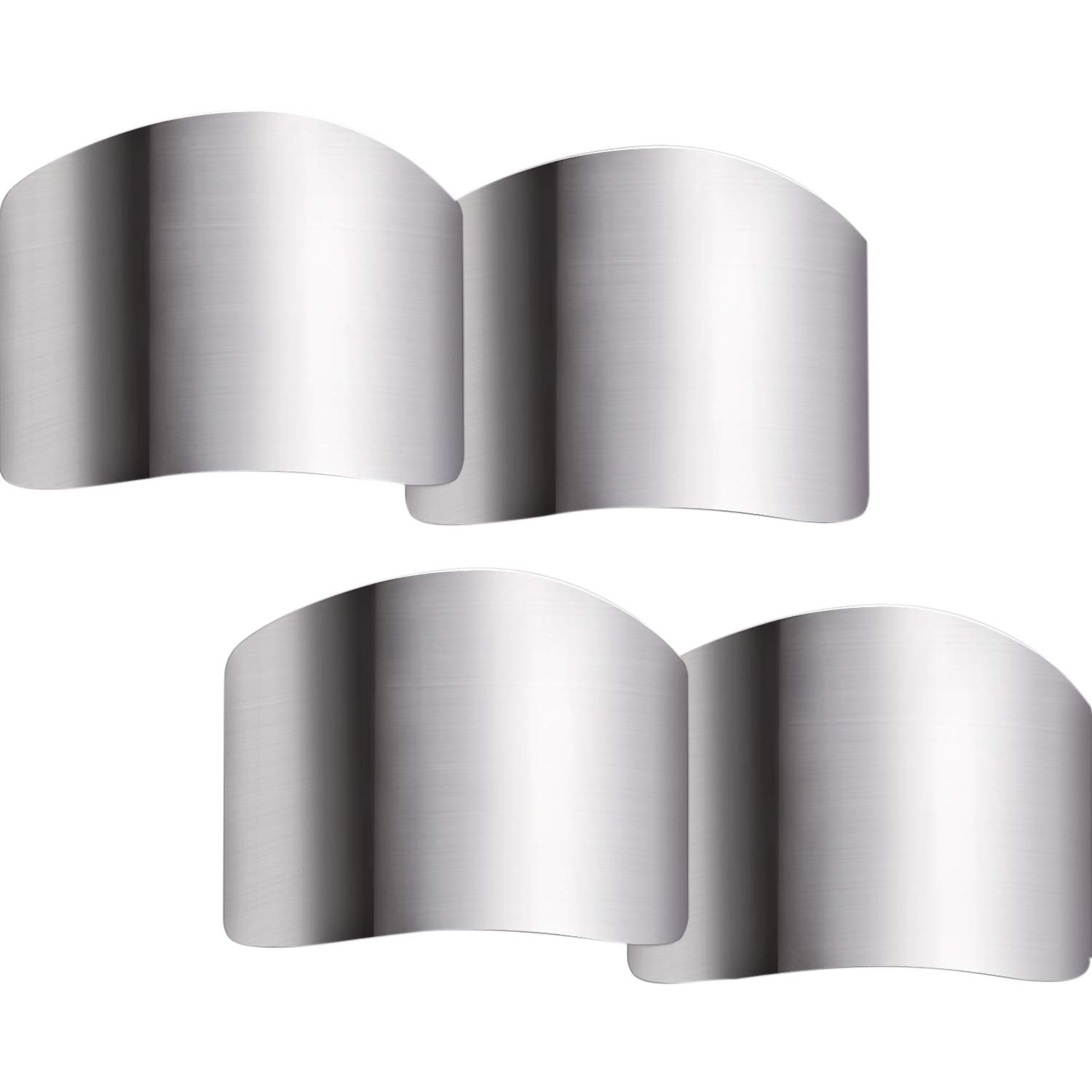 Buy Binchil 4 Pack Stainless Steel Finger Guard Finger Protector Safe ...