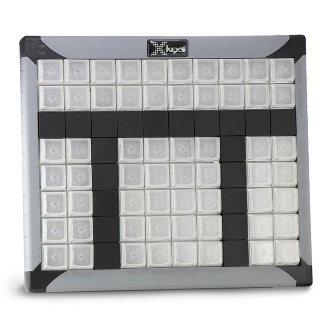 Amazon.com: X-keys USB Programmable Keypads and Keyboards (60 Key, XK ...