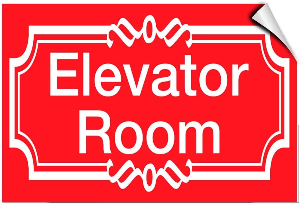 Amazon.com: Elevator Room Showcase Wall Business Elevator Label Decal ...