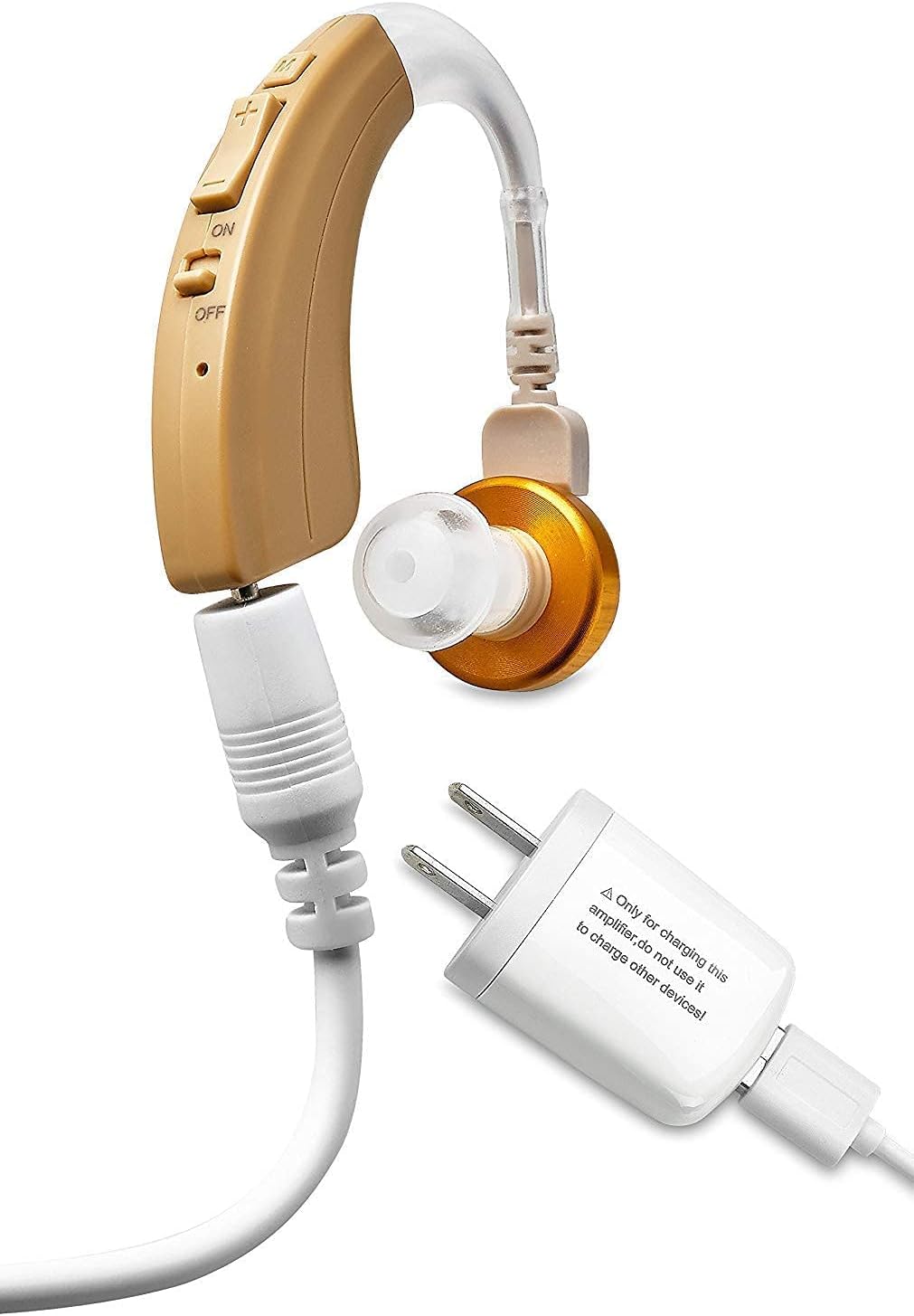 Amazon.com: MEDca Rechargeable Digital Ear Hearing Amplifier - Behind ...