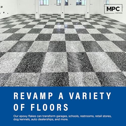MPC Epoxy Flakes, Home and Industrial Flakes for Basement, Shop, and ...